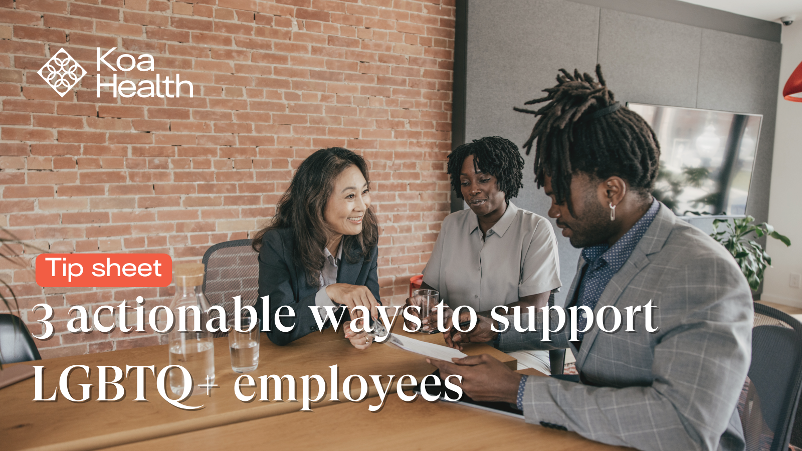 3 actionable ways to support LGBTQ+ employees
