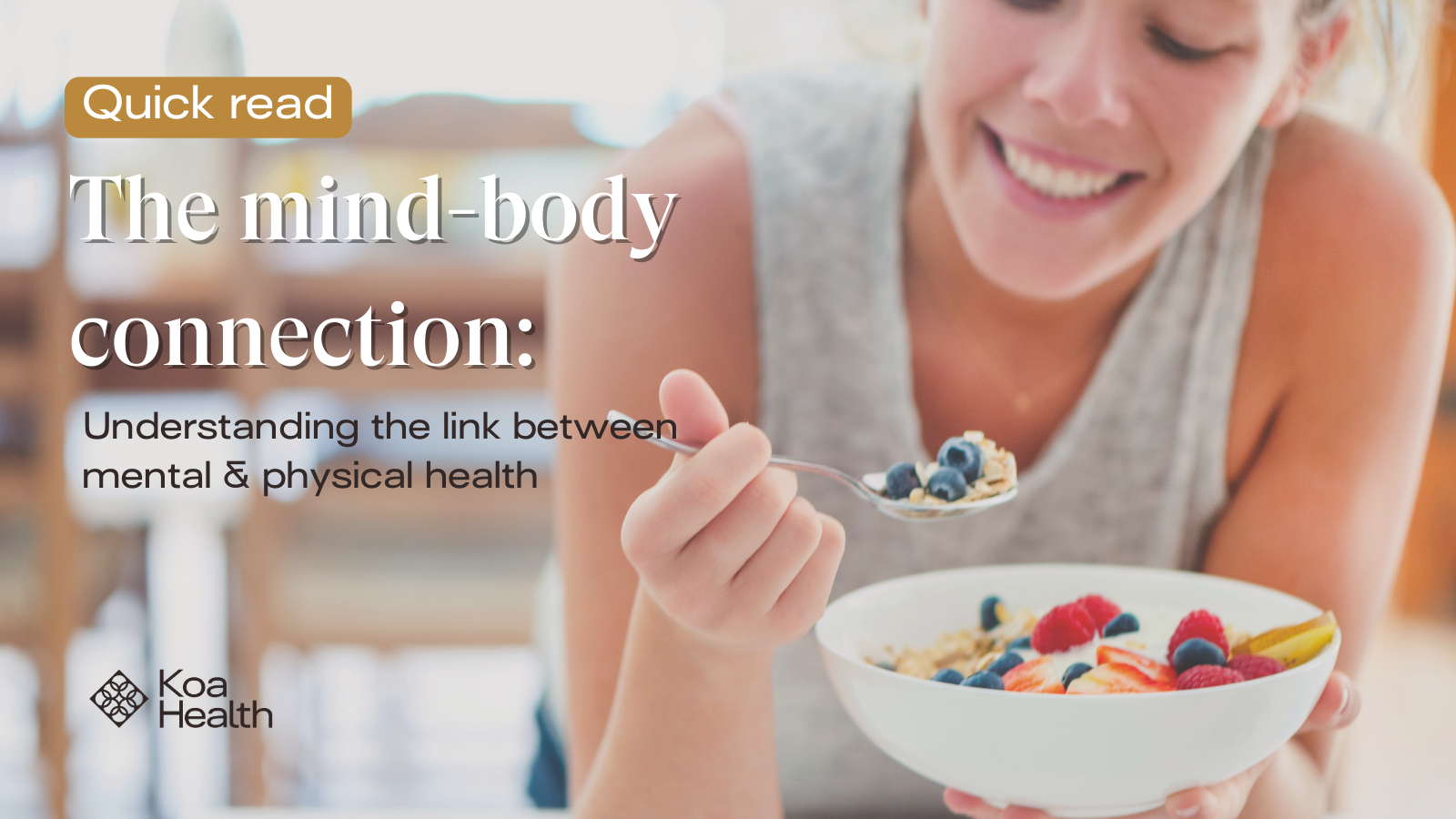 The mind-body connection: The link between physical and mental health